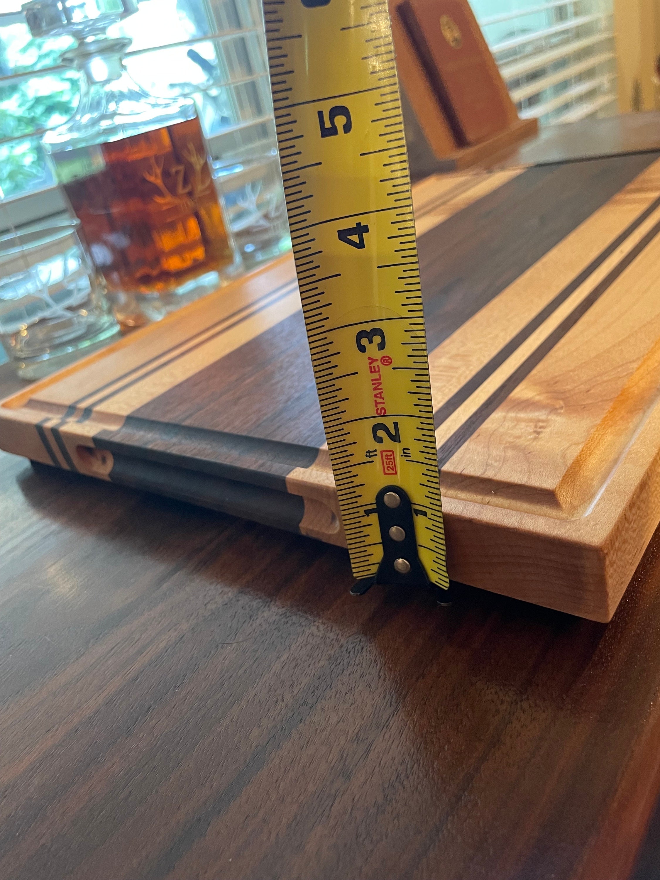 Large Edge Grain Cutting Board - Etsy