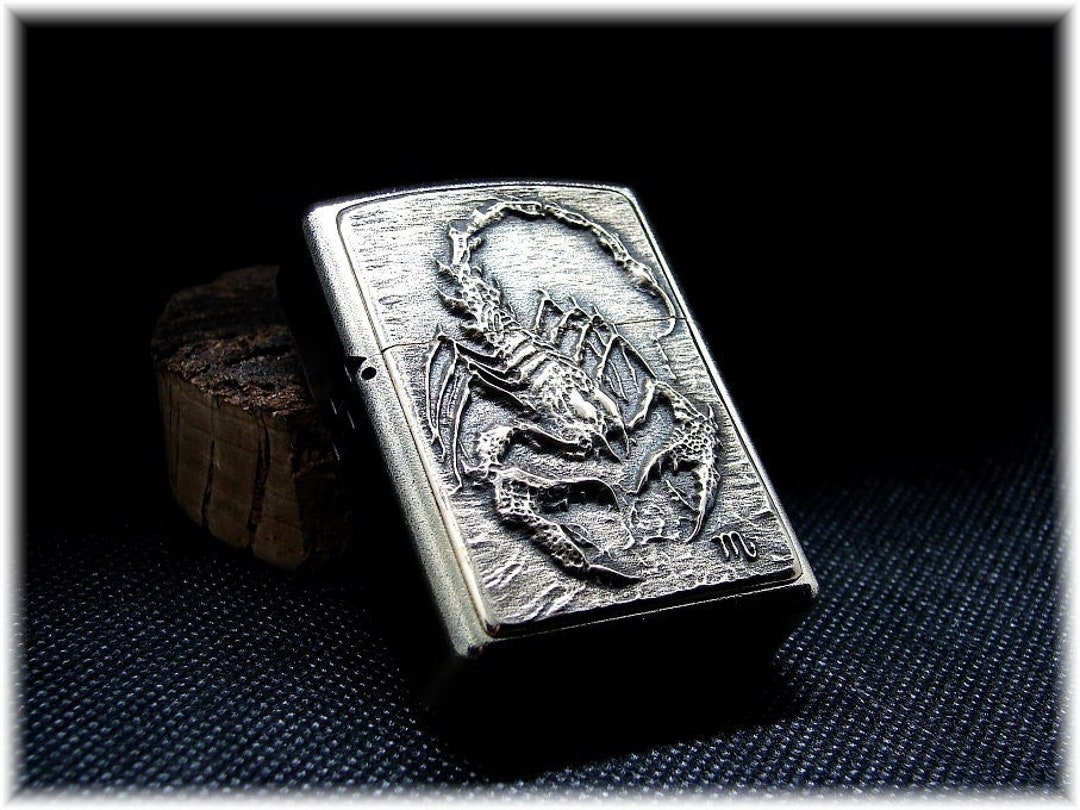Scorpio Collectible Lighter Rare Zodiac Feuerzeug Briquet Skorpion - Etsy