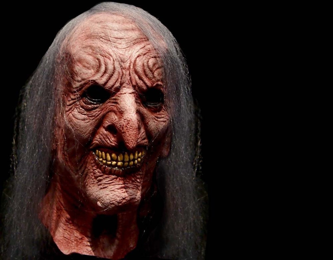 Lord Grimley's Manor Lamia the Wicked Witch Latex Halloween Mask - Etsy