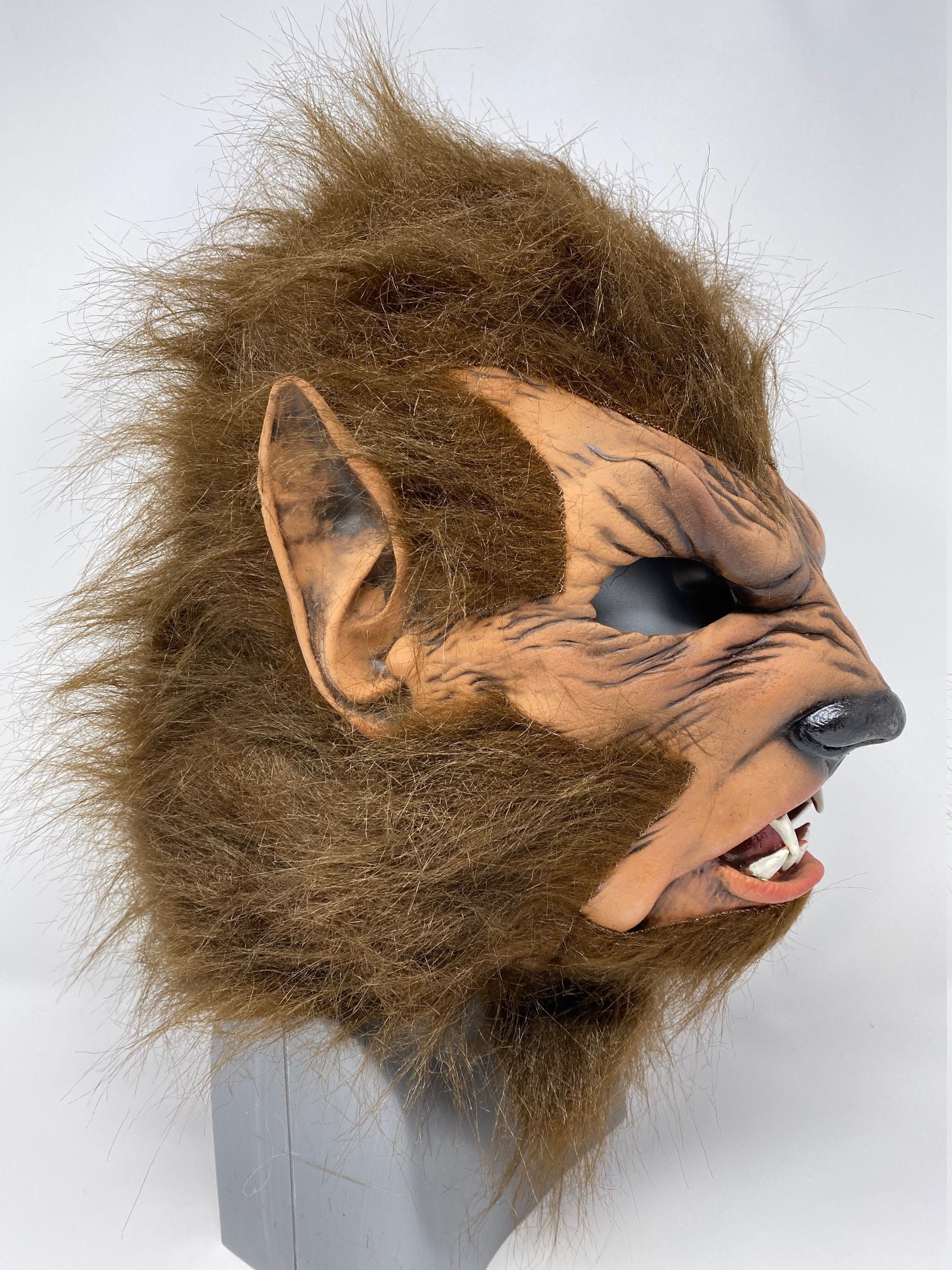 Zagone Studios Wolfman Werewolf Wolf Latex Face Mask | Etsy