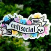 My Social Battery is Low Sticker, Vinyl Sticker, Water Resistant ...