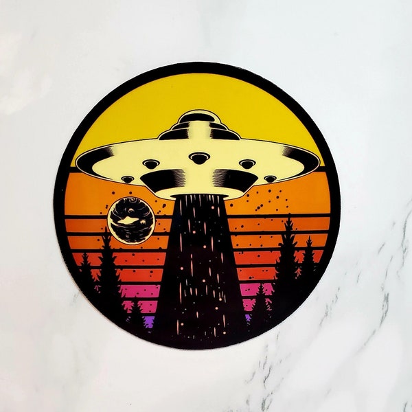 Ufo Sticker - Etsy