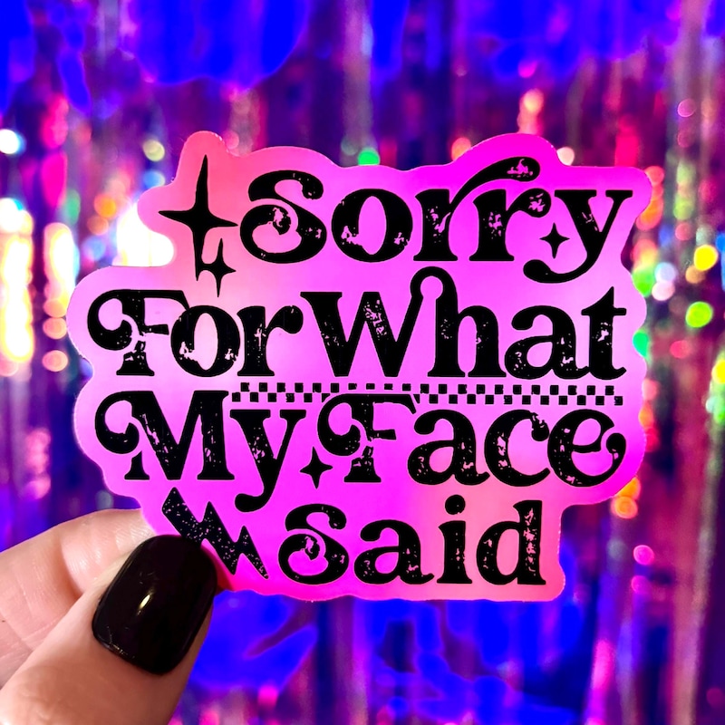Sorry Label - Etsy