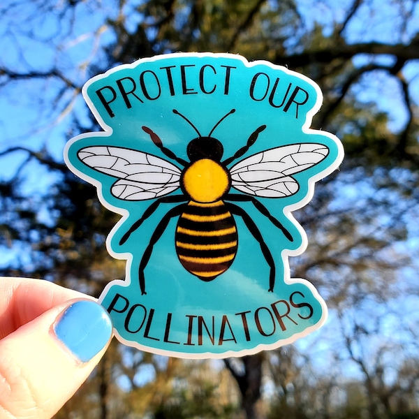 Pollinator Sticker - Etsy