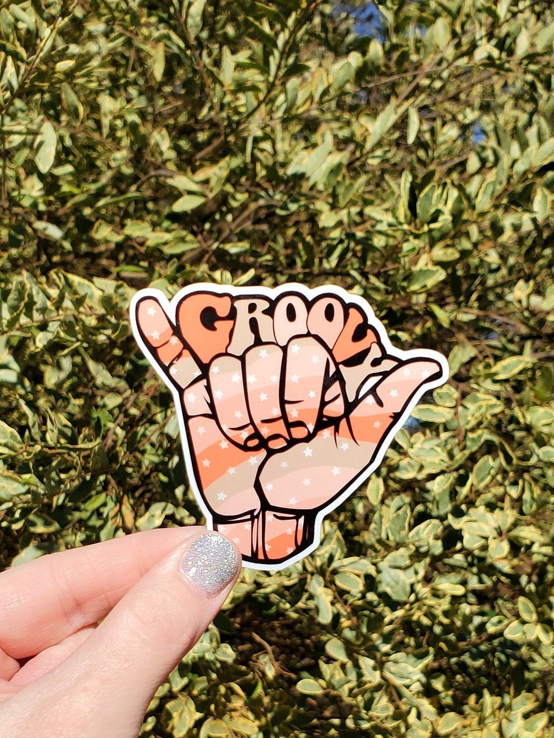 Groovy Sticker, Retro Sticker, Hippie Sticker, Boho Sticker, Groovy ...