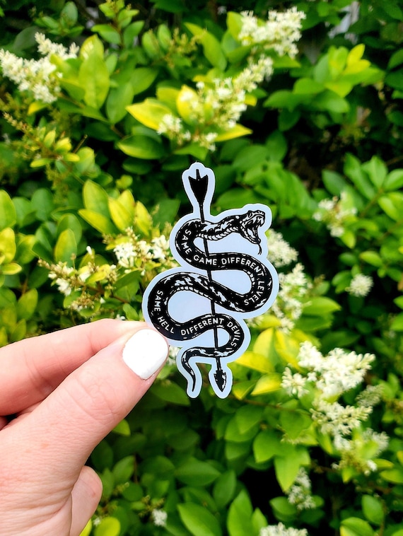 Holographic Snake Sticker Snake Sticker Stickers - Etsy