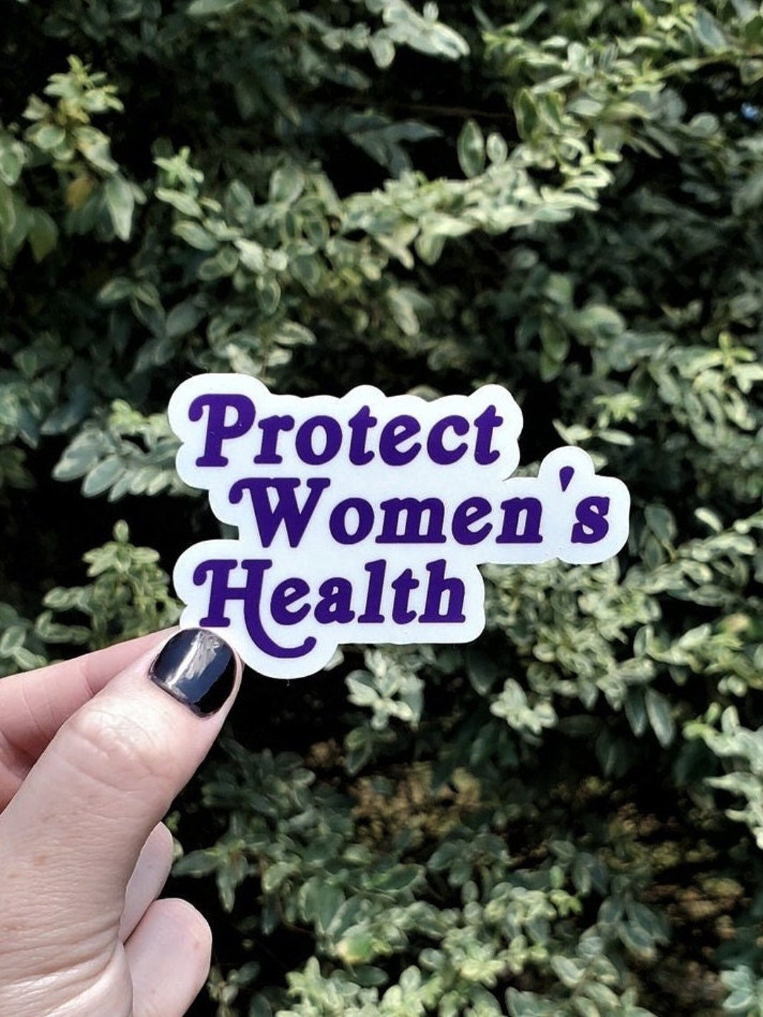 Protect Women's Health Sticker, Women's Rights Sticker, Women, Women's ...