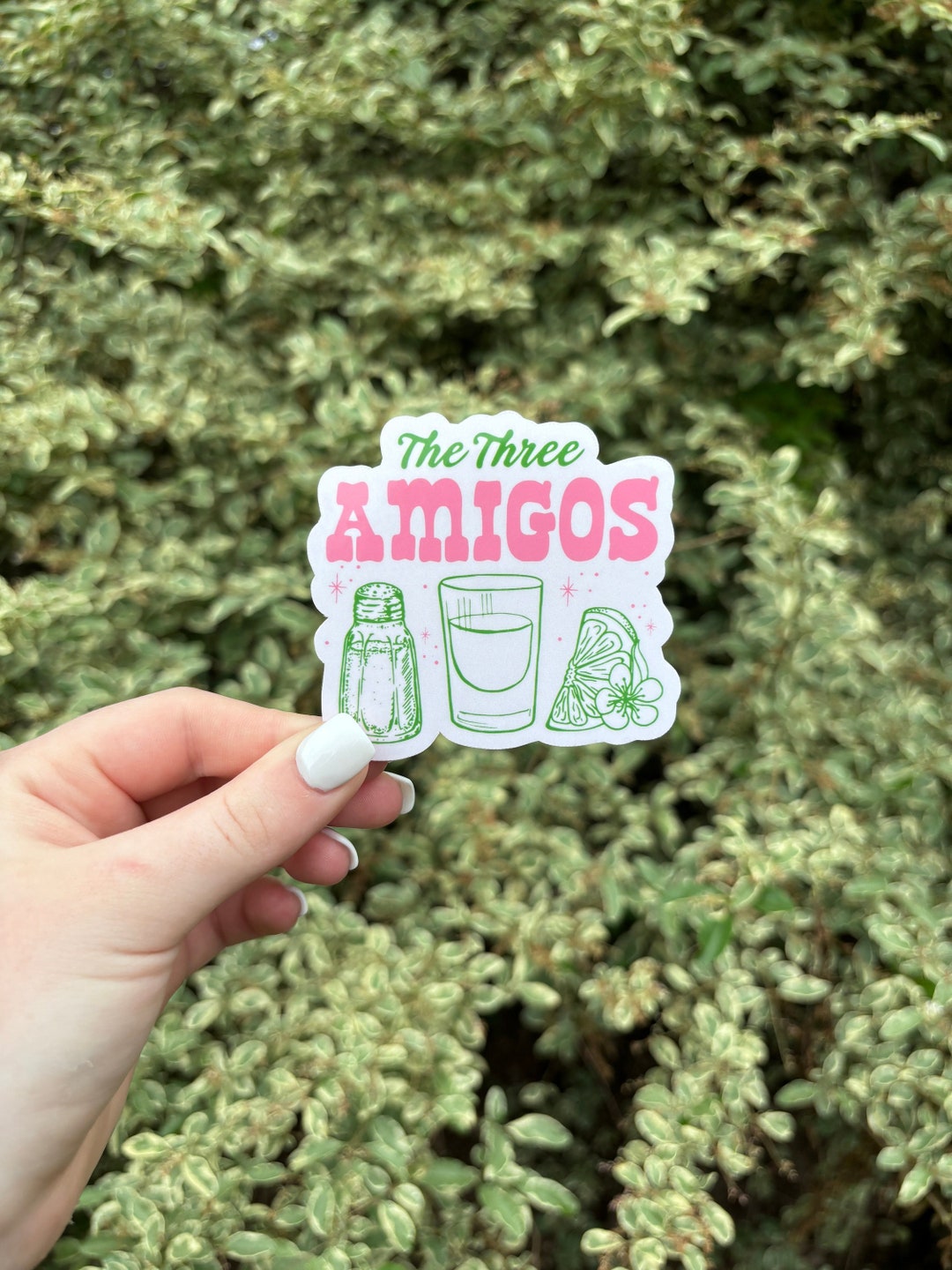 The Three Amigos Sticker, Drinking Sticker, Alcohol Sticker, Shots ...