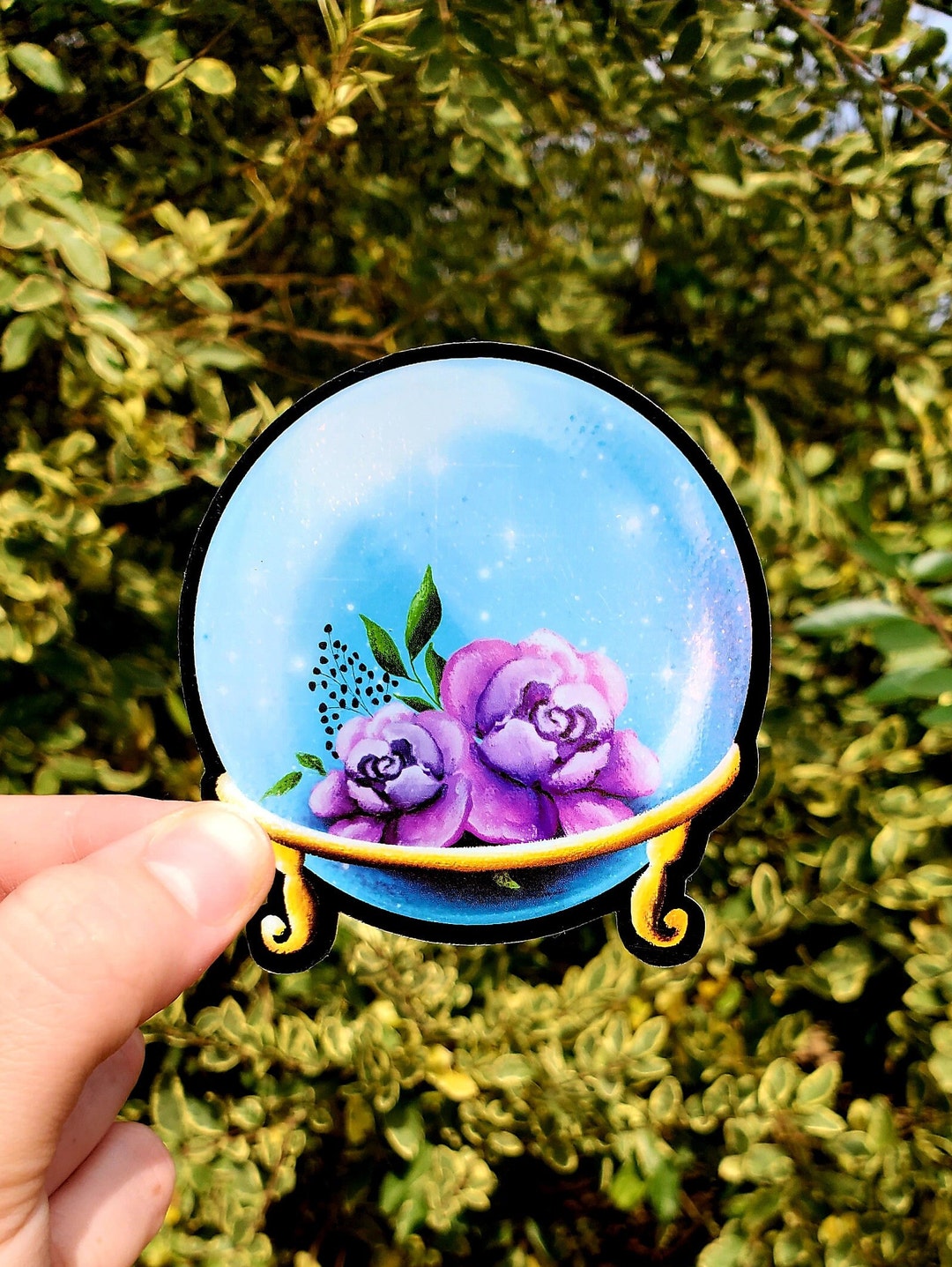 Crystal Ball Sticker, Crystal Ball, Magic Sticker, Witch Sticker ...