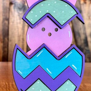 3D Egg Peep | Easter Decor | Spring Decor | Spring | Easter - Etsy