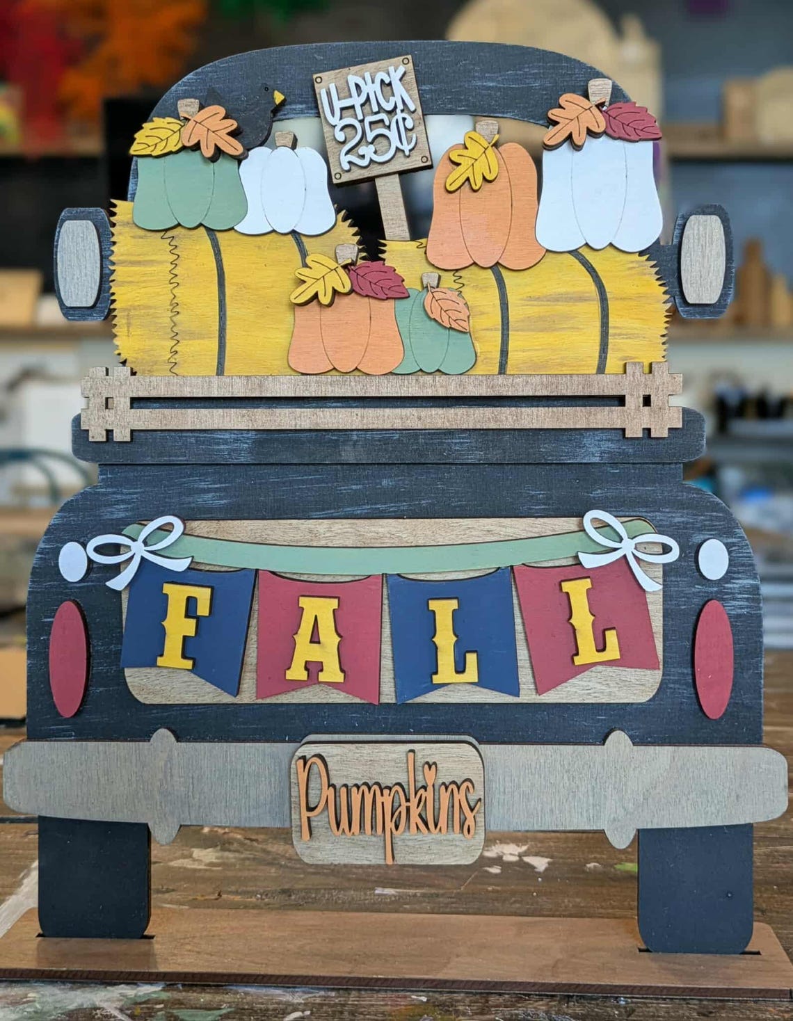 Fall and Thanksgiving Seasonal Interchangeable Truck/off Road INSERT ...