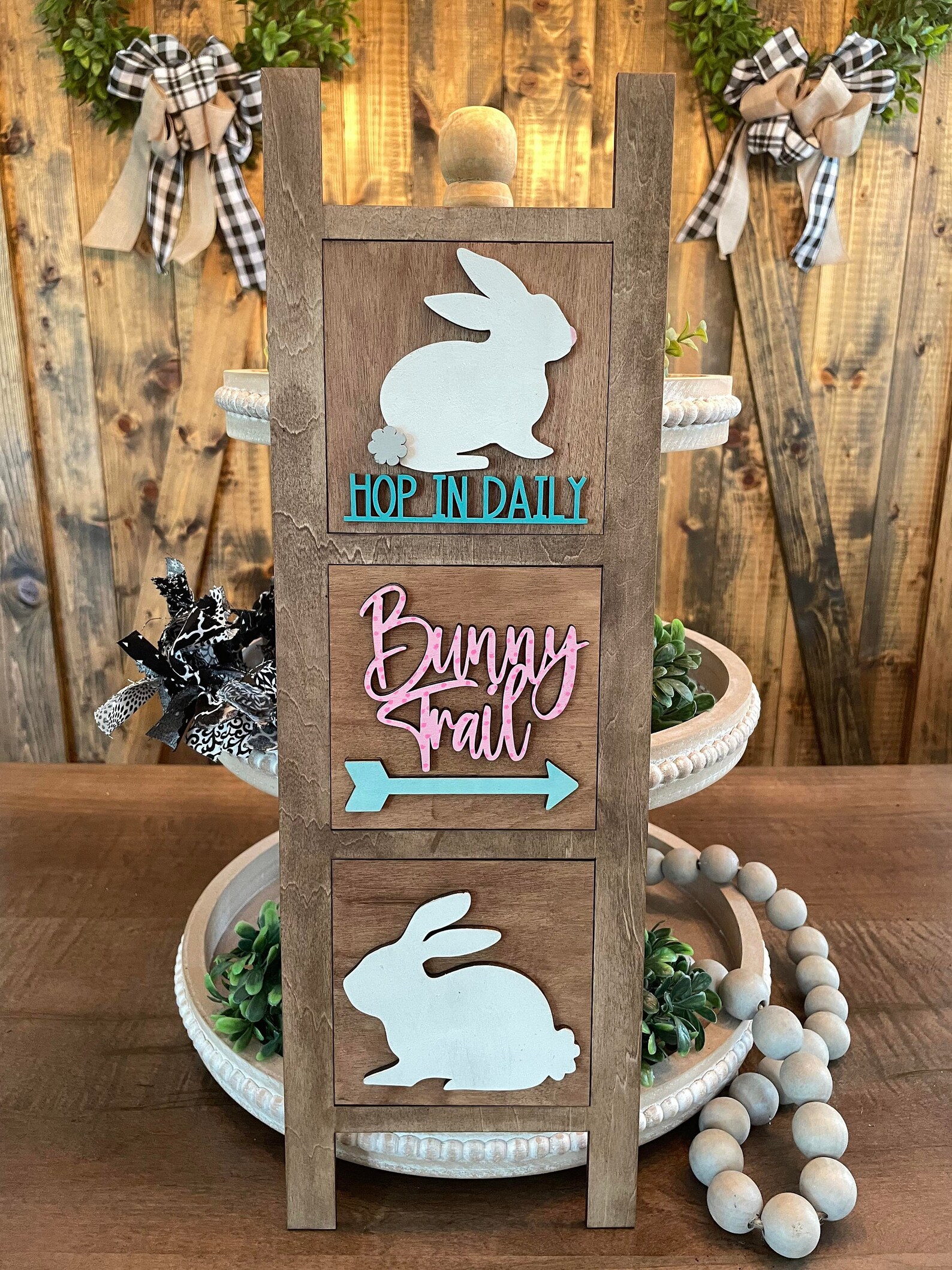 Interchangeable Ladder BASE Piece Only | Interchangeable | Seasonal - Etsy