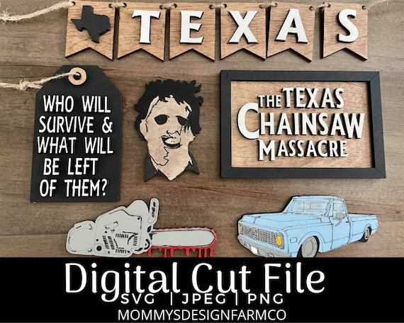 Texas Massacre SVG Leatherface SVG File Horror Cut File | Etsy