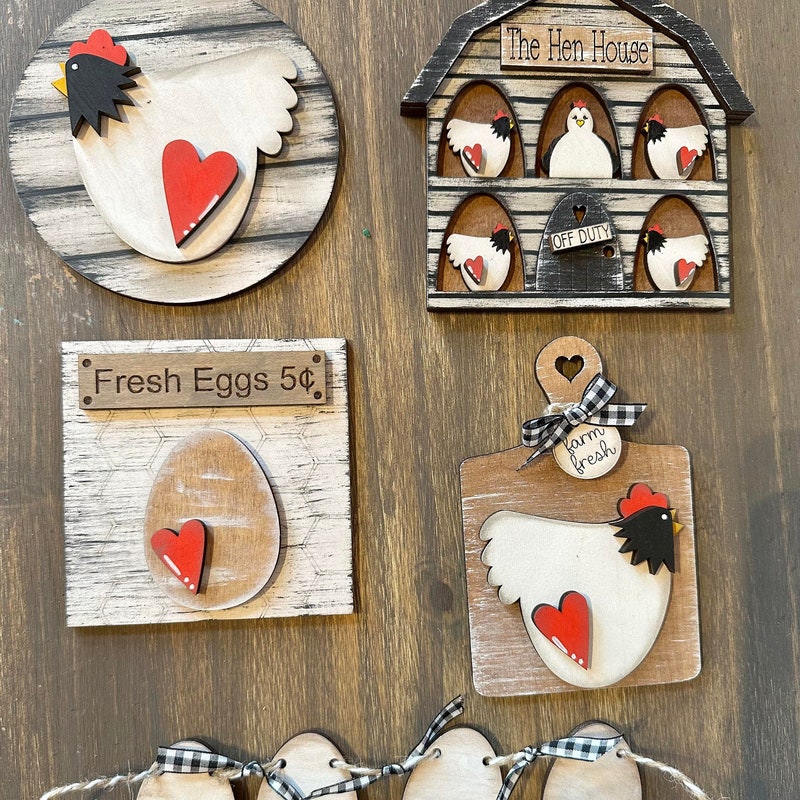 Chicken Decor - Etsy