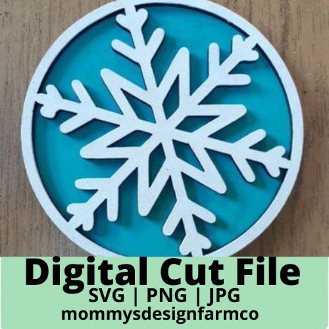 Snowflake SVG | Snowflake SVG File | Snowflake Cut File - Etsy