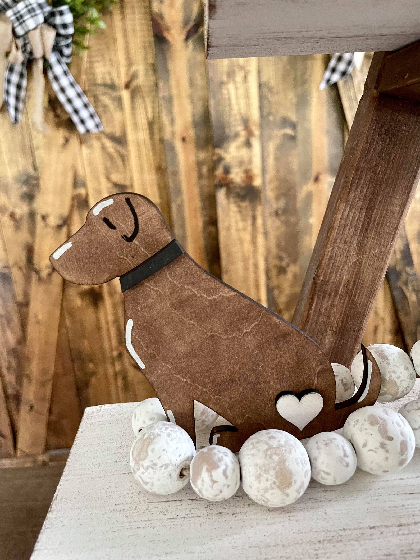 Dog Tiered Tray Decor -dog Tier Tray/ Dog Decor / Tiered Tray Decor - Etsy