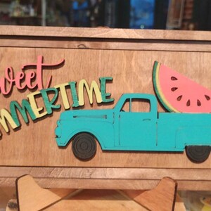 Summer Interchangeable Rectangle INSERT Piece ONLY | Interchangeable ...