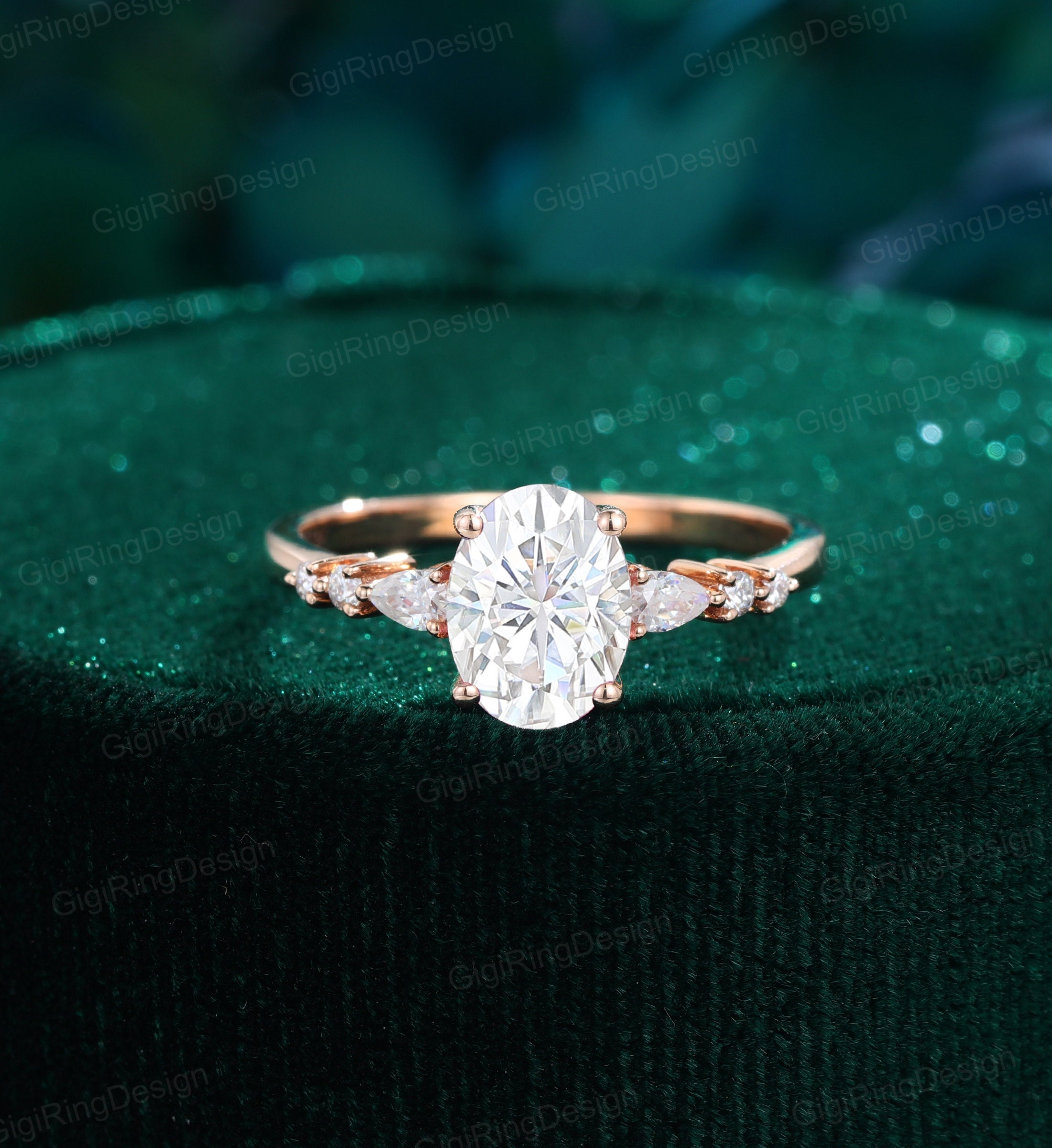 Rose Gold Engagement Ring Designs