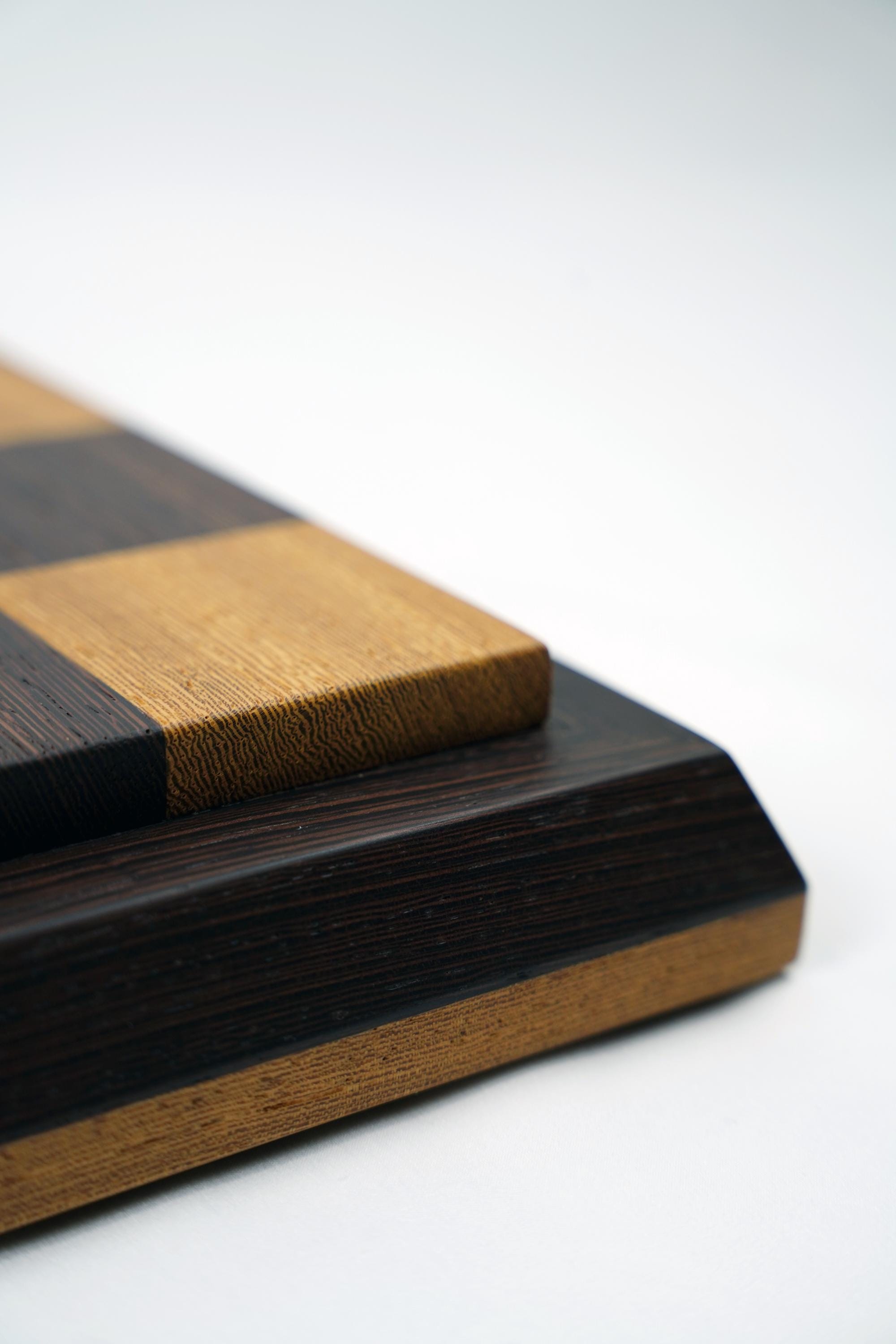 Premium Chess Board Only Made of 100% Solid Wood – Black and White ...