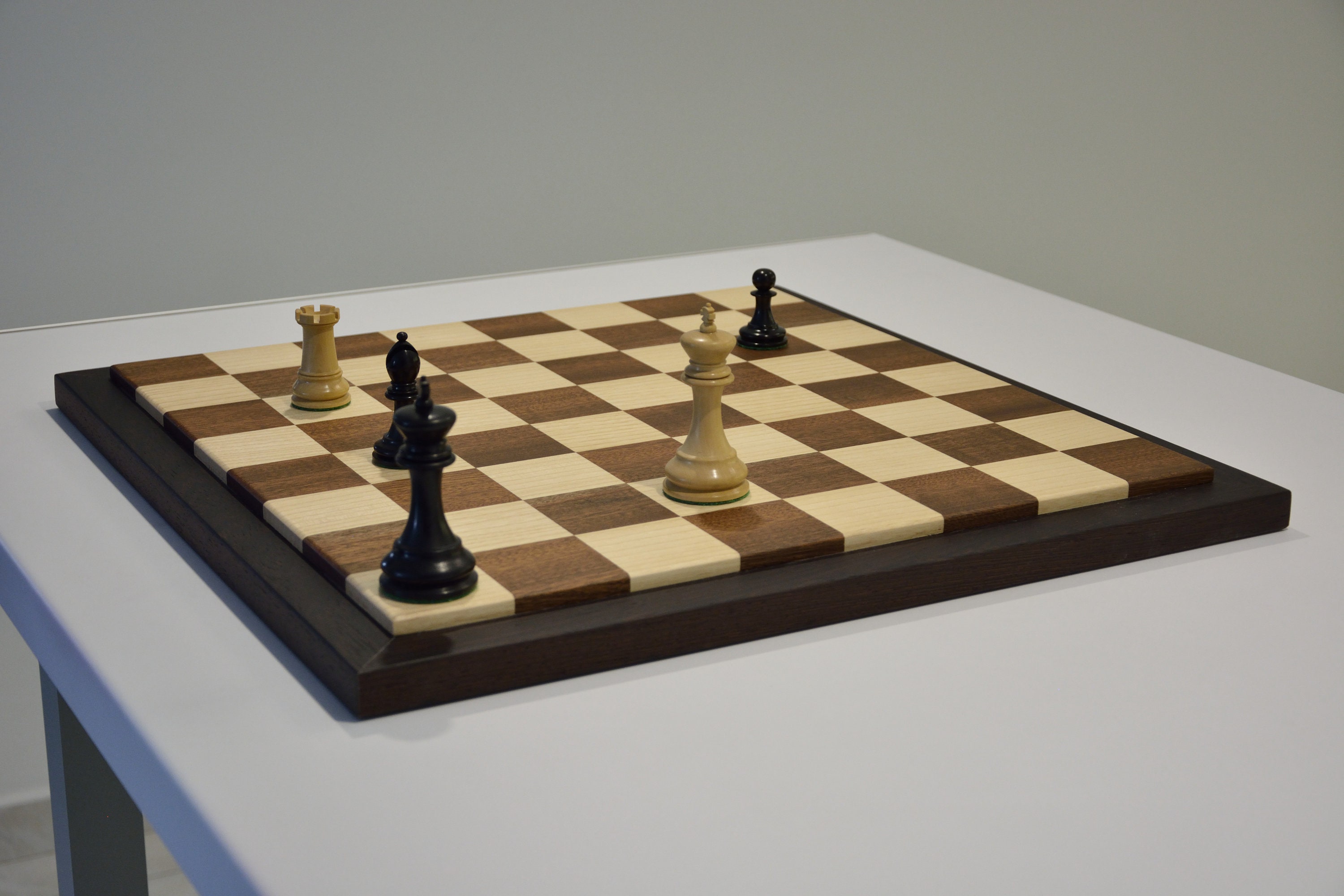 Modern Raised Chess Board With Solid Wood / Sapele and Wenge - Etsy