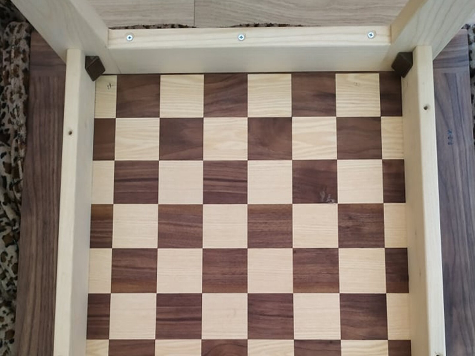 Drueke Chess Table Modern / Mid Century Modern Coffee Table - Etsy