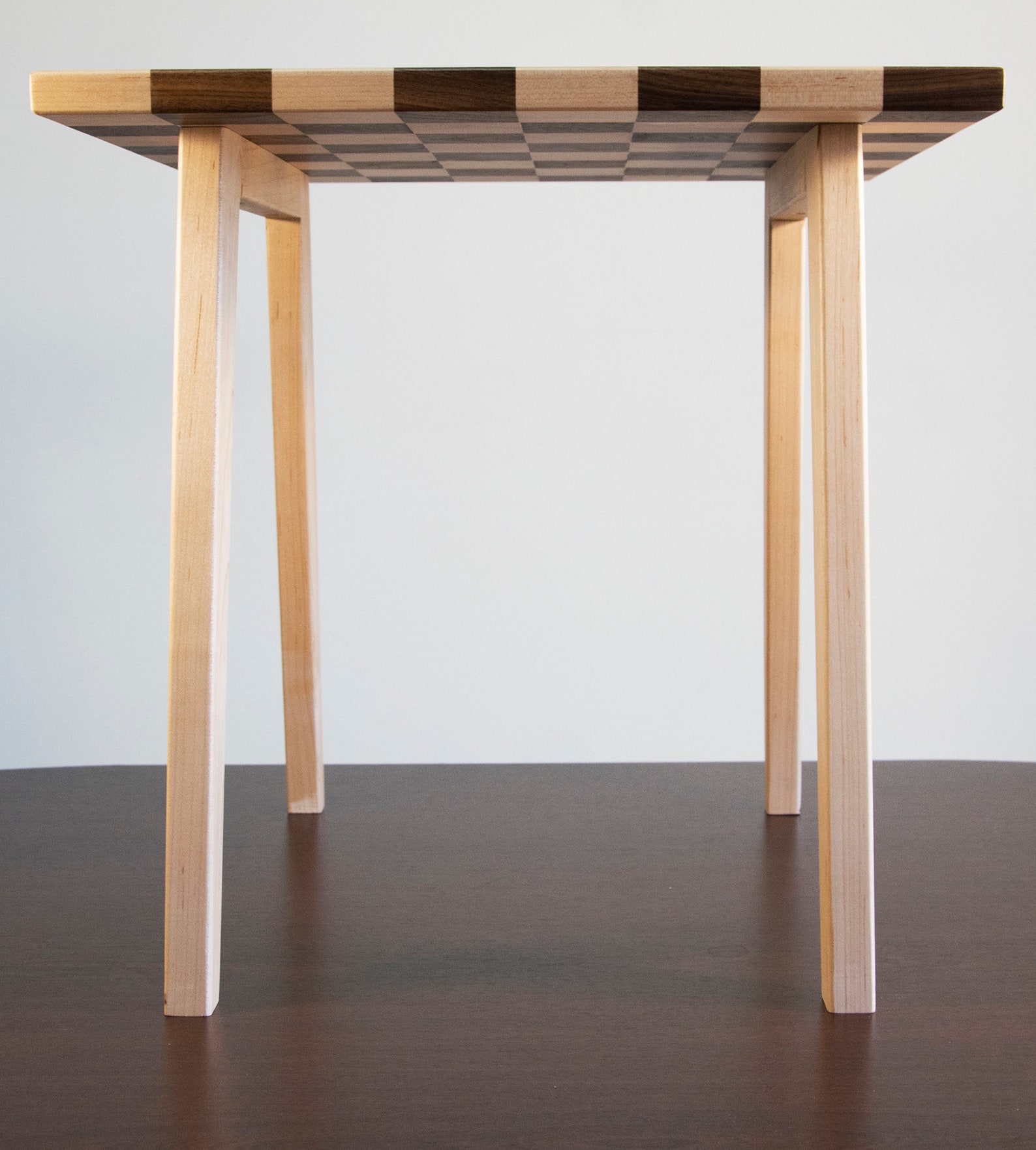 Handmade Chess Table Chess Board With Walnut and Chestnut - Etsy Australia