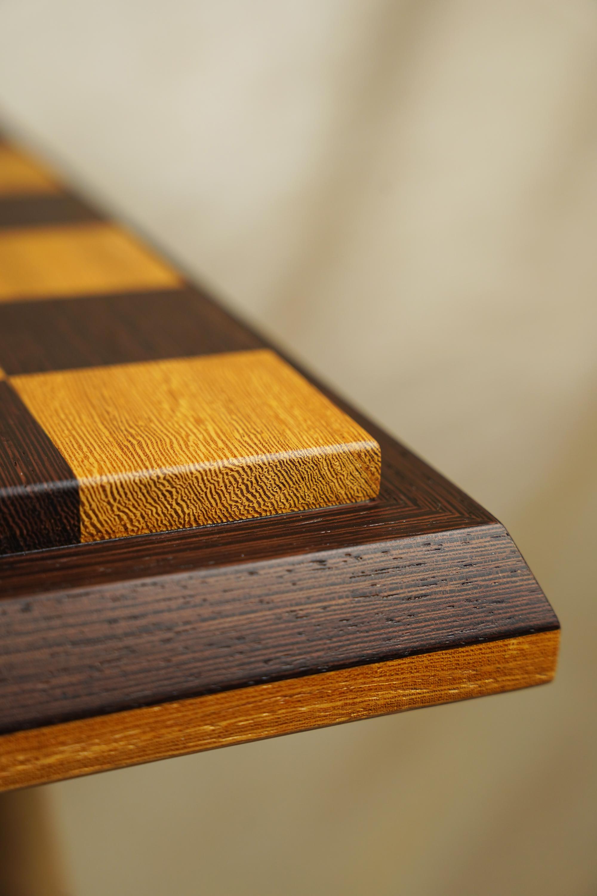 Premium Chess Board Only Made of 100% Solid Wood – Black and White ...