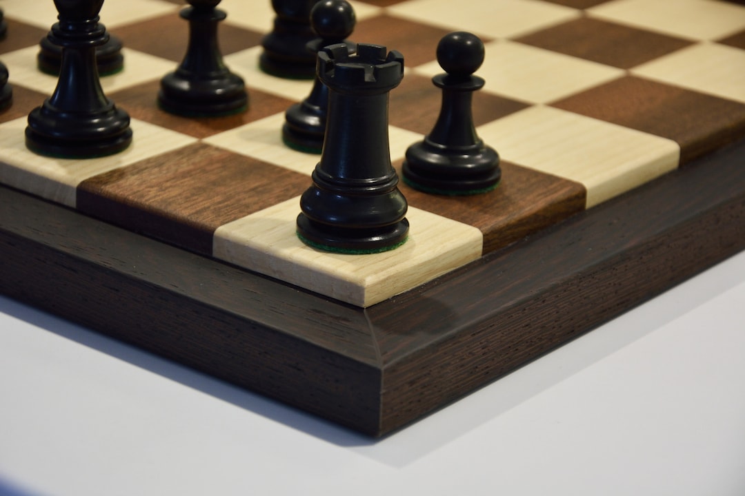 Modern Raised Chess Board With Solid Wood / Sapele and Wenge Handmade ...