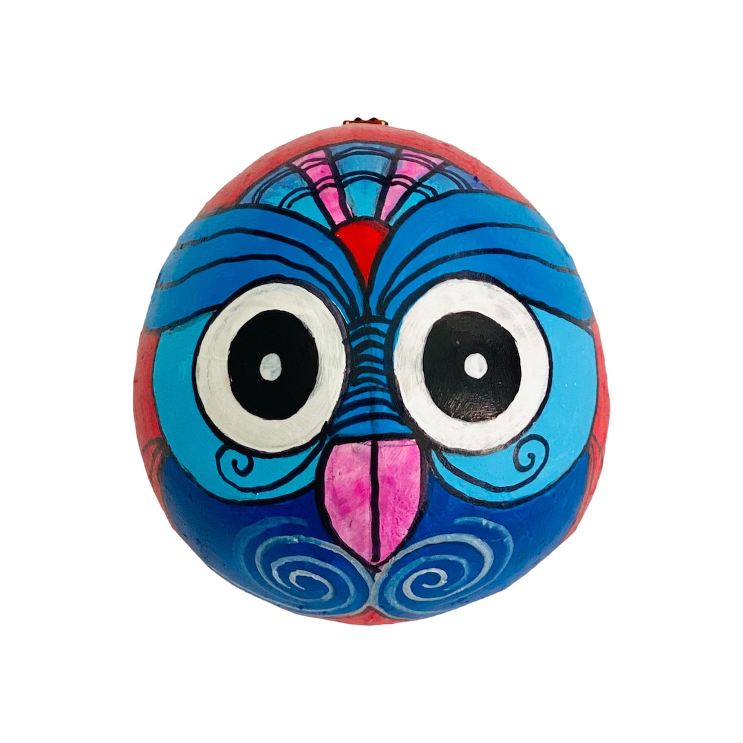 Hand Painted Coconut Shells - Etsy