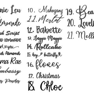 Name Decal, DIY Name Decal, Custom Name Sticker, Personalized Name ...