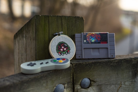 Metroid Cross Stitch Pattern | Etsy