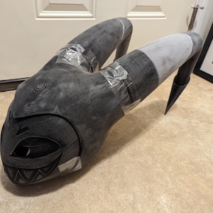 RAW 3D Printed Adam Hazbin Hotel Helmet Cosplay Costume - Etsy