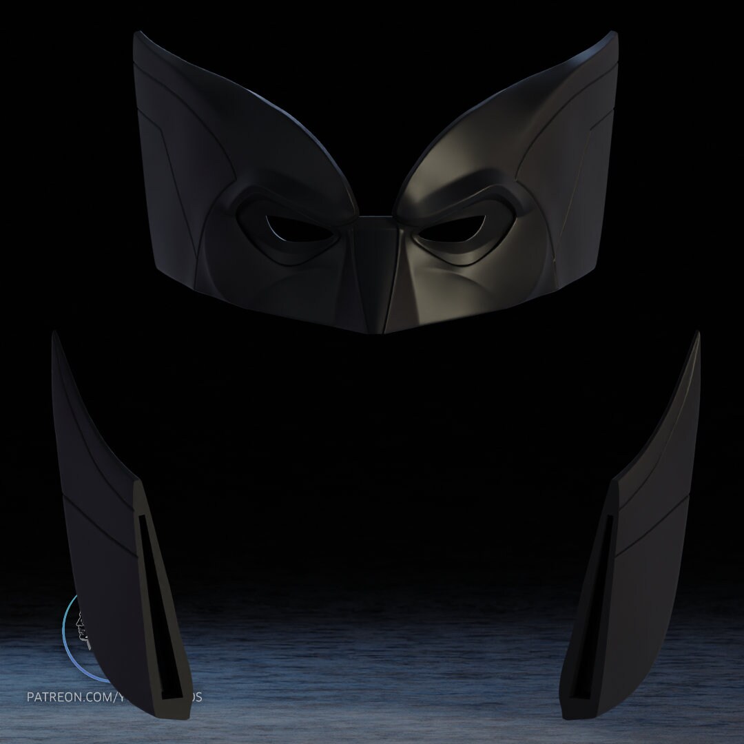 RAW 3D Printed Wolverine Deadpool 3 Cosplay Costume Cowl Mask Helmet - Etsy