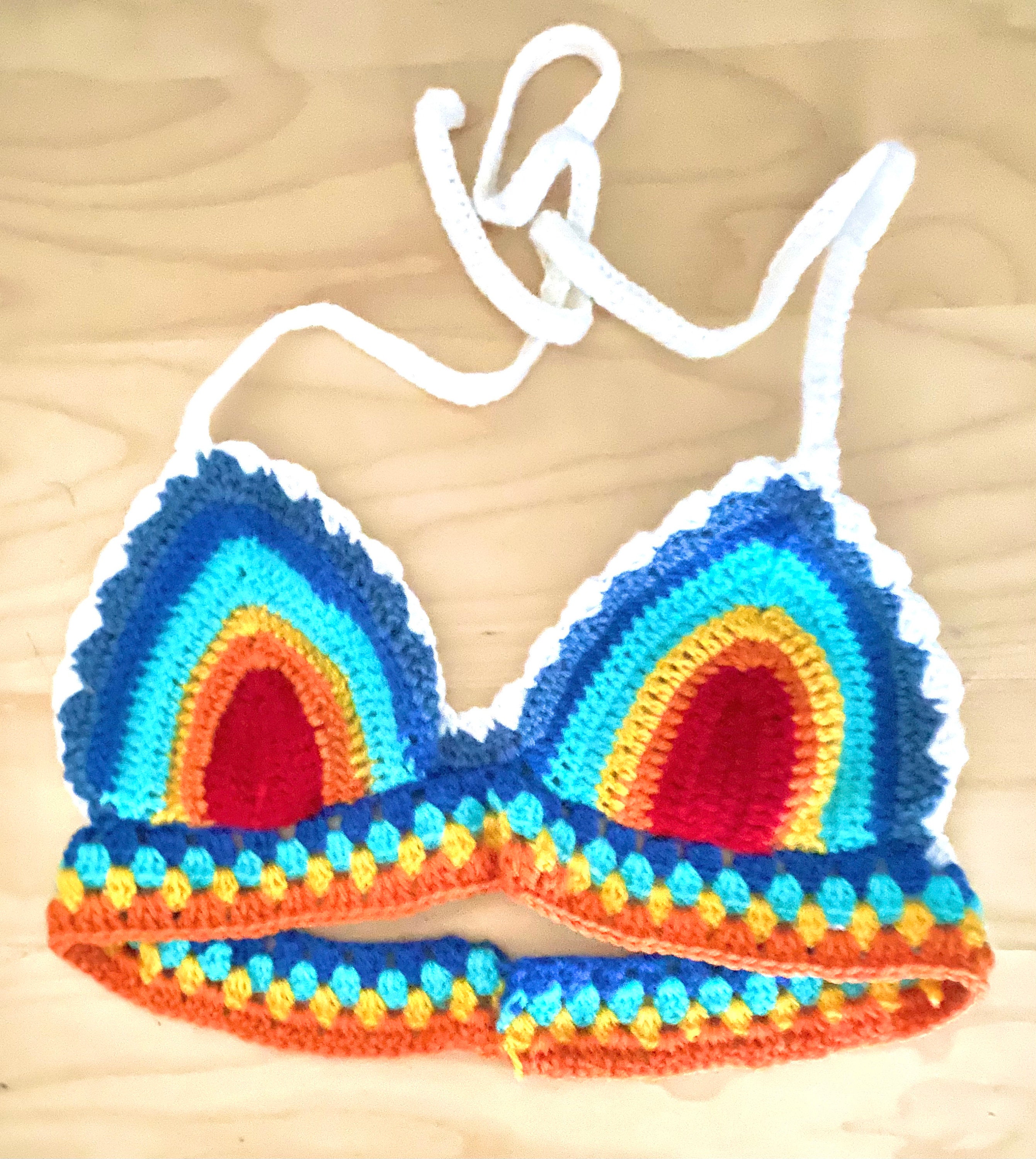 Crochet Bikini Top - Etsy