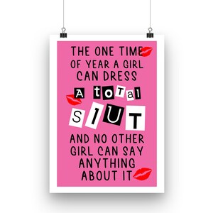 Mean Girls Party Posters Bundle X 10 | Instant Downloads | 10 Printable ...