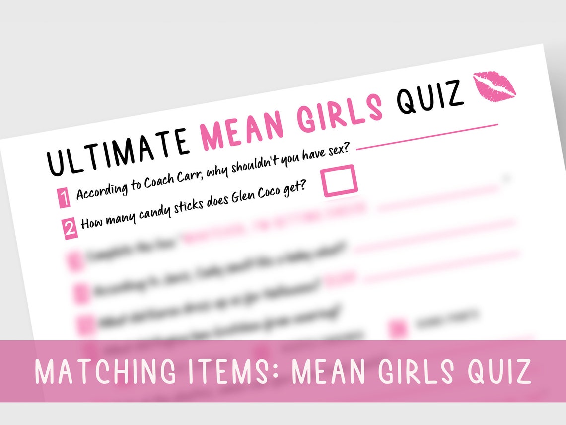Mean Girls Bar Sign Grool Burn Bar Instant Download - Etsy