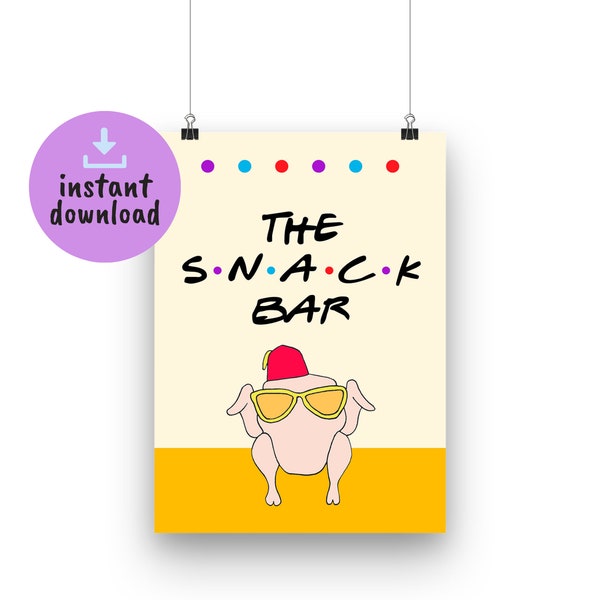Snack Bar Sign - Etsy