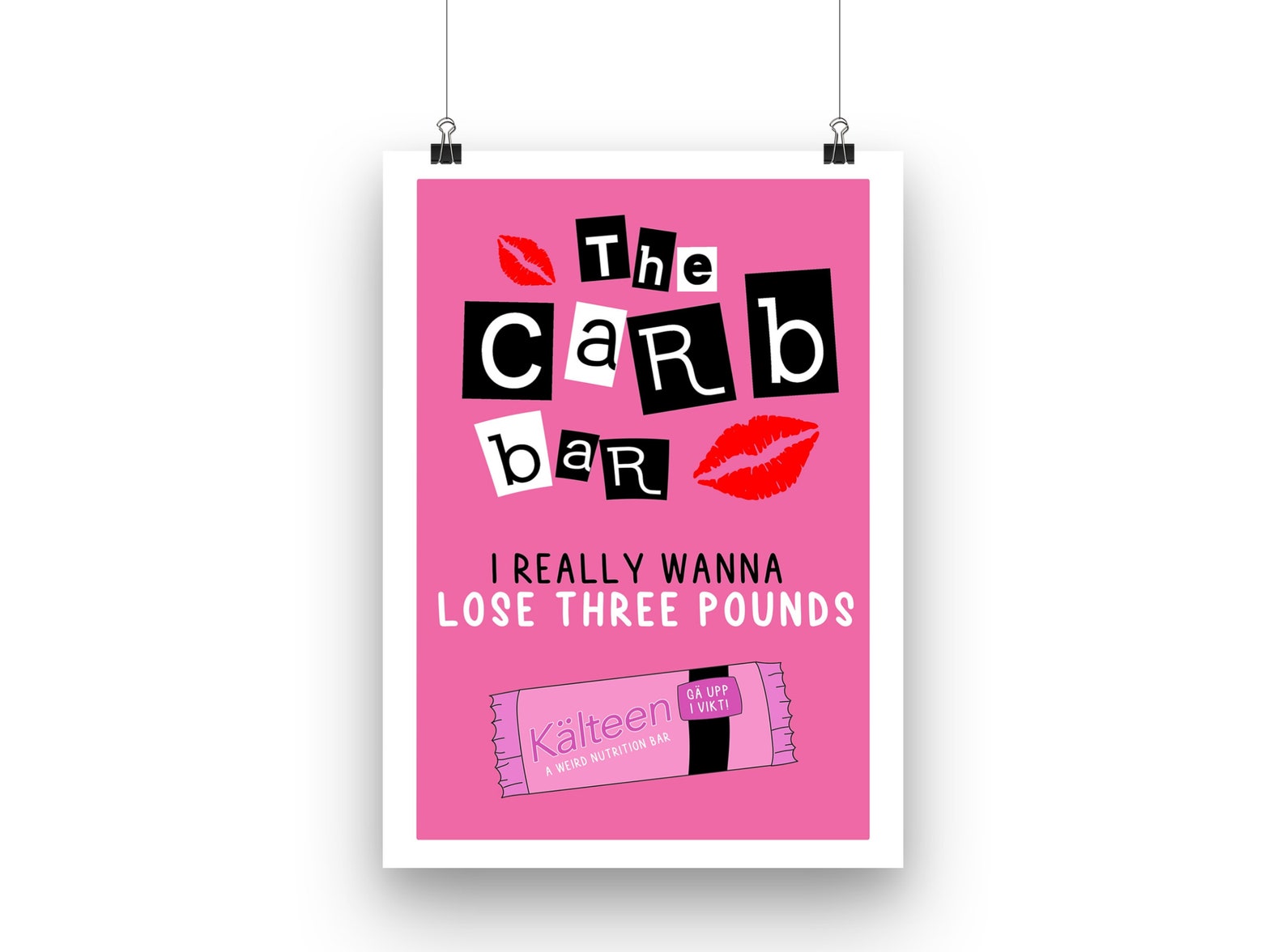 Mean Girls Party Sign - the Carb Bar | Instant Download | Funny ...