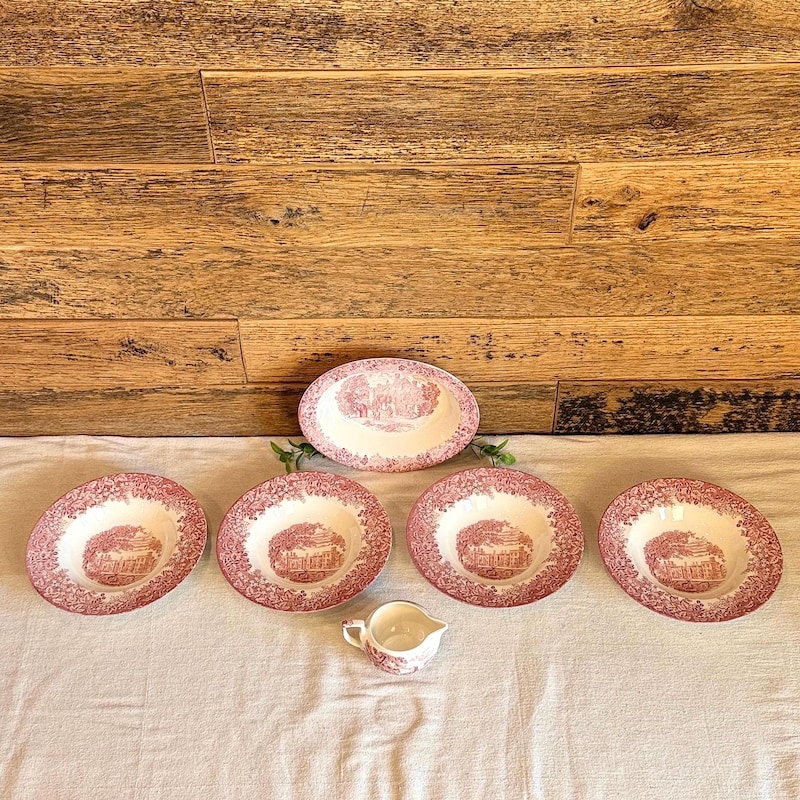 Romantic England Dinnerware - Etsy