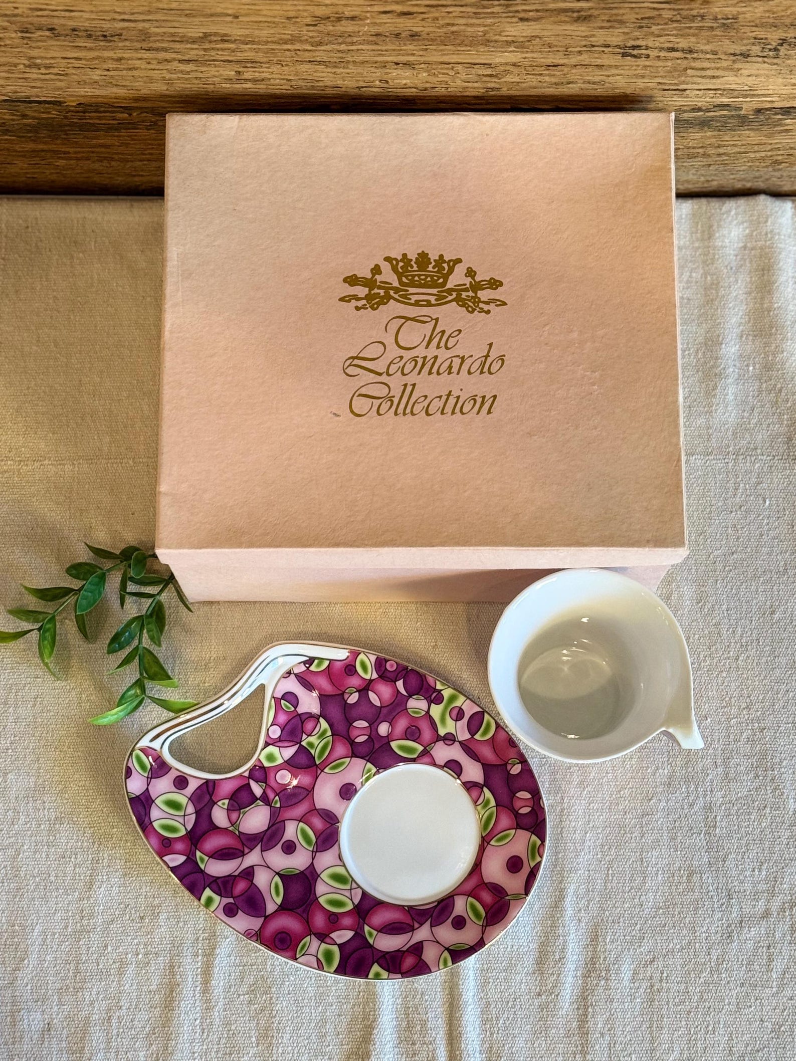 Collectable Vintage Tea Cup and Saucer Made by the Leonardo Collection ...