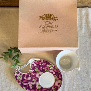 Collectable Vintage Tea Cup and Saucer Made by the Leonardo Collection ...