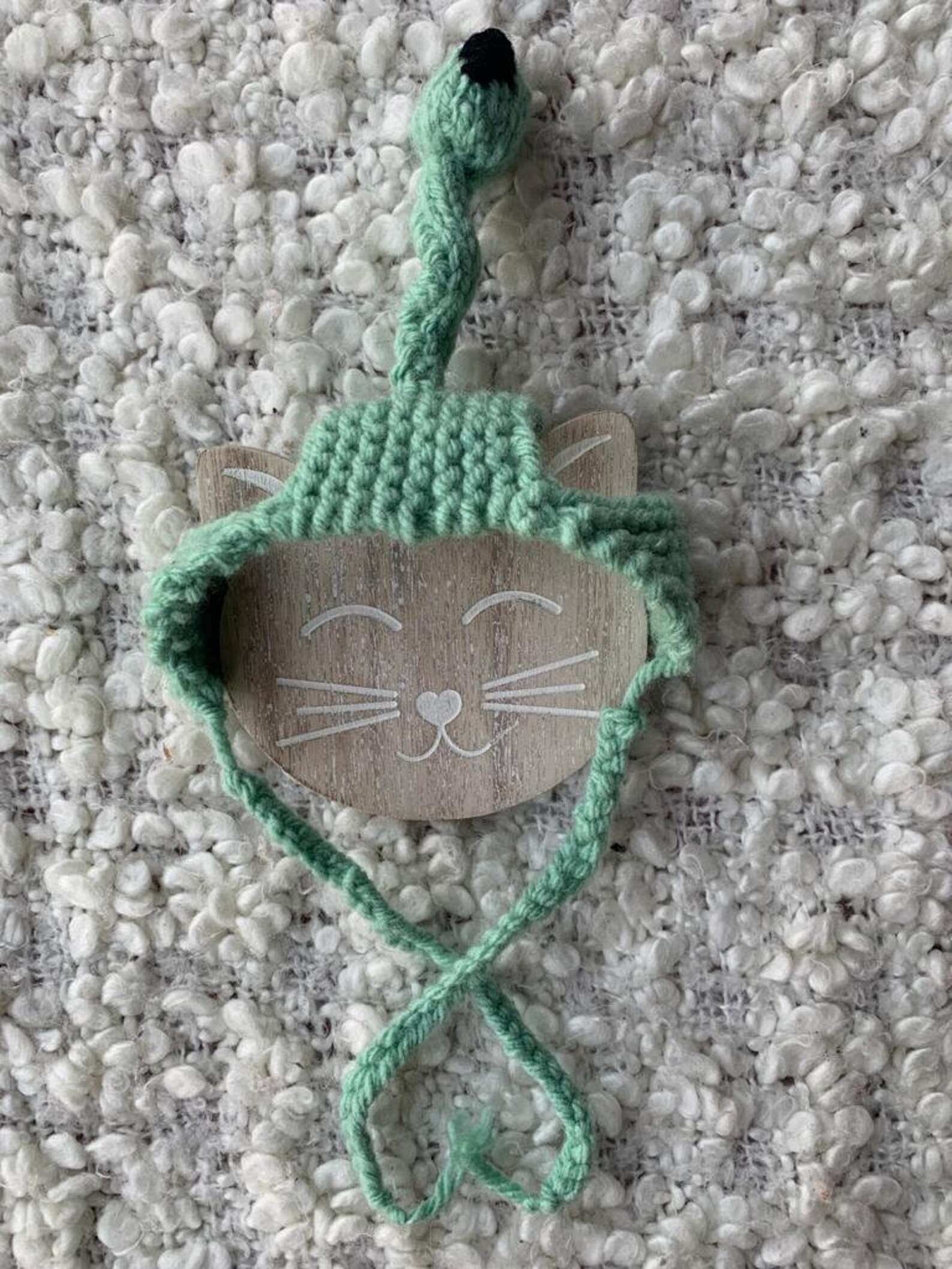 Hand Knitted Alien Cat Hat | Etsy