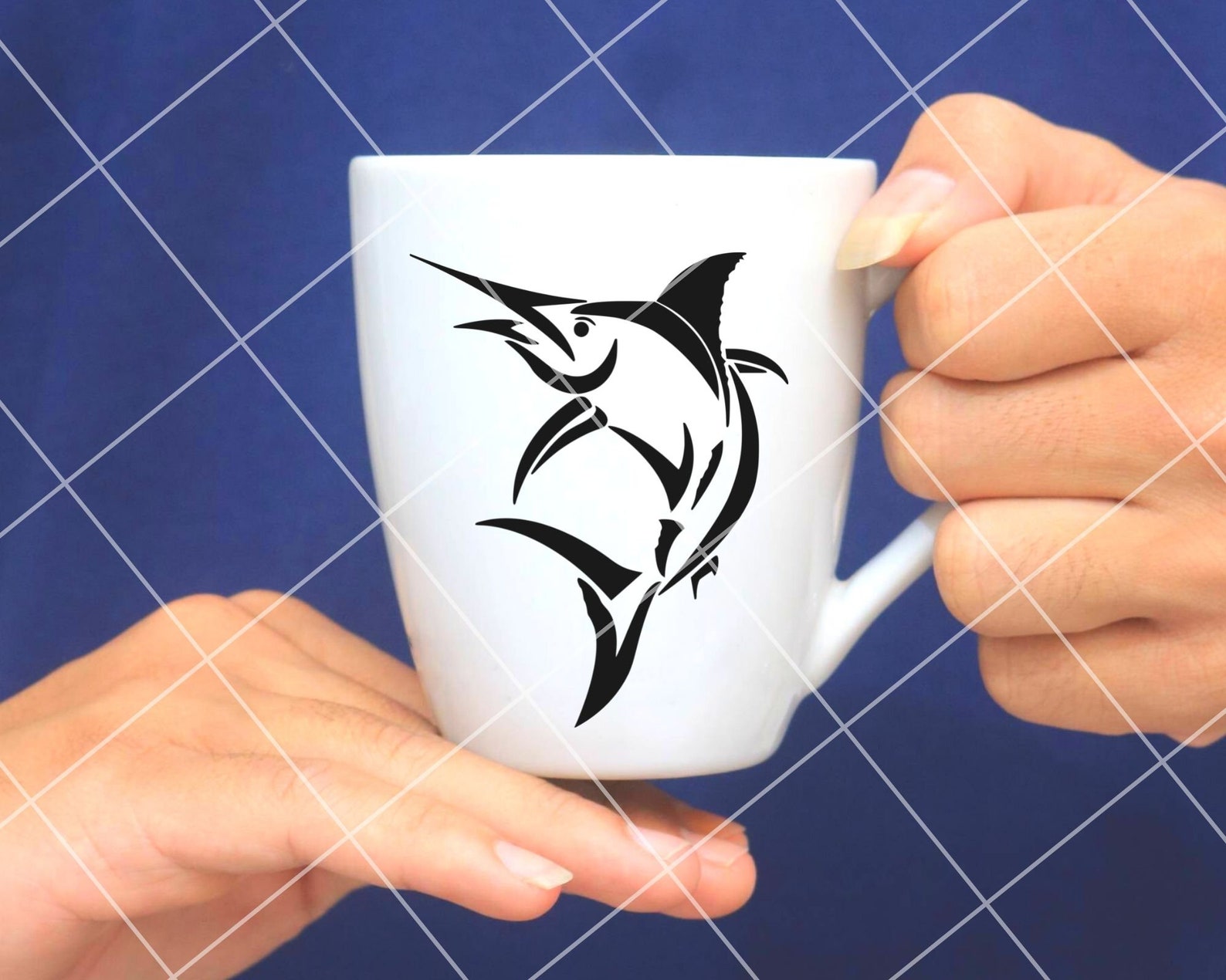 Sticker Marlin Svg Marlin Instant Download Marlin Silhouette - Etsy