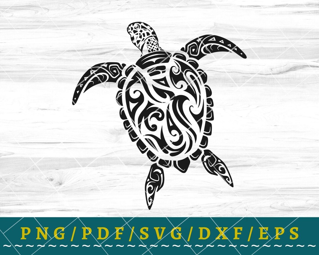 Buy Sea Turtle Svg, Instant Download, Vector Files, Sea Turtle ...