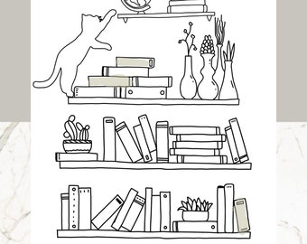 Book Tracker, Reading Log, Books I've Read, Instant Download - Etsy