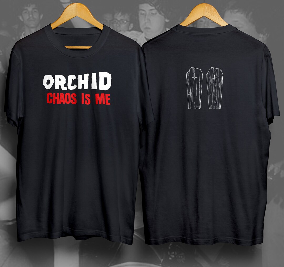 Orchid - Chaos is Me (screamo, Emo, Hardcore) Band Shirt - Etsy