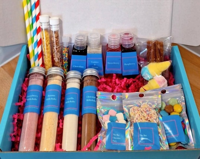 ULTIMATE Milkshake Kit, Make Your Own Milkshake Kits, Milkshake Set, 4 ...