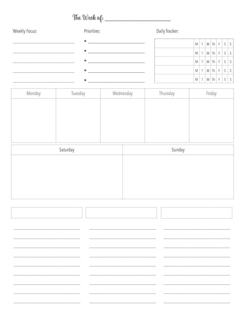 Weekly Dashboard - Etsy