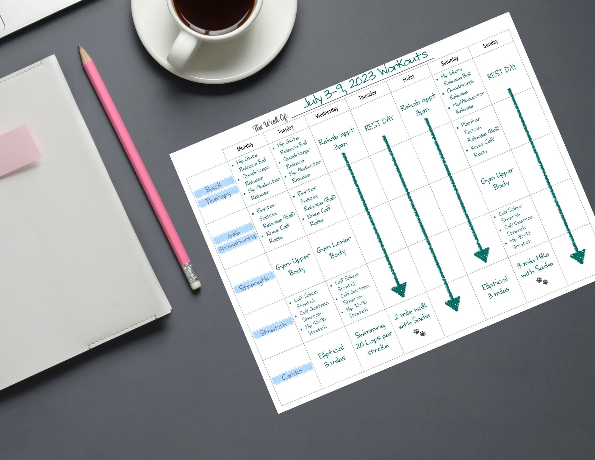 Multi-purpose Weekly Planner - Etsy