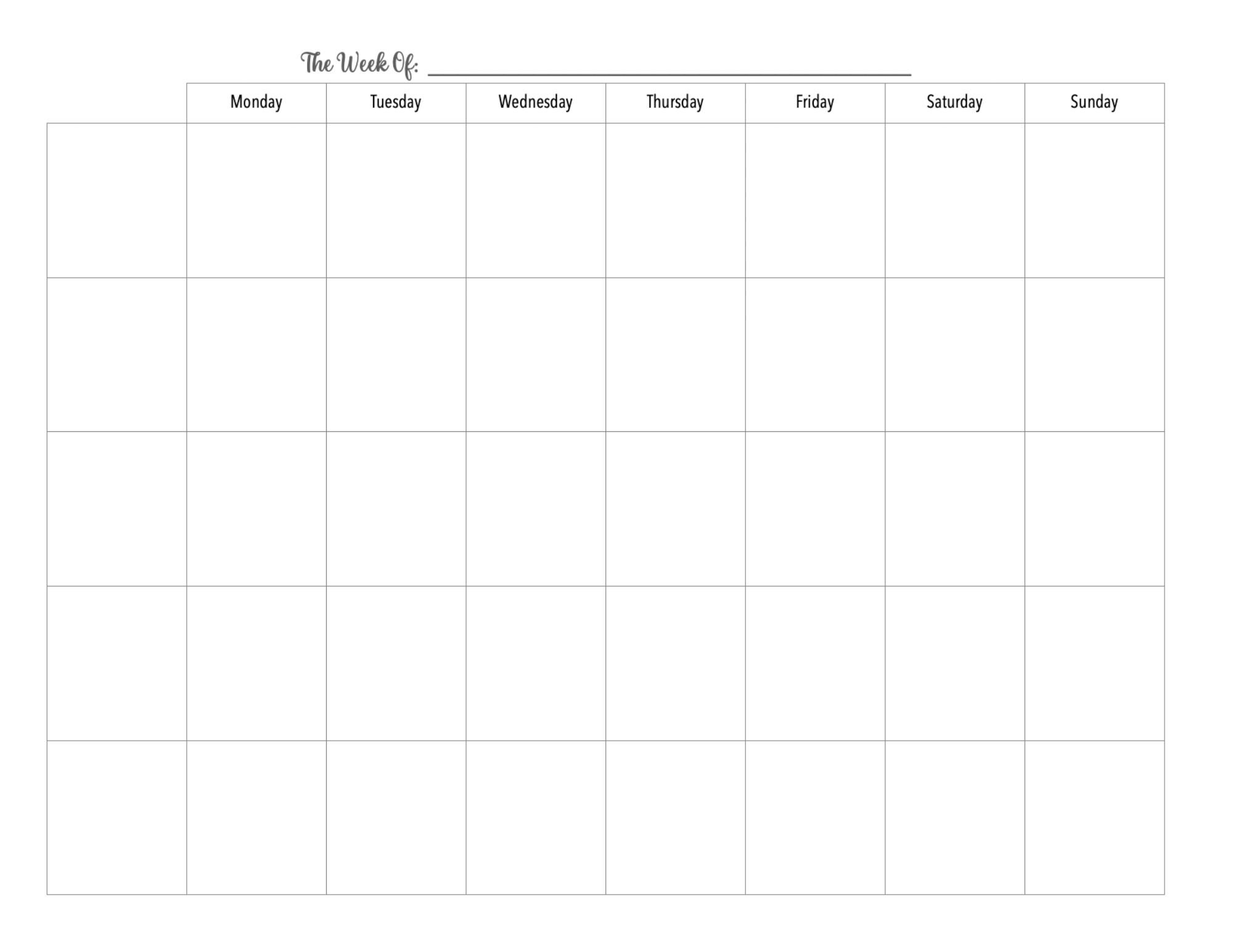 Multi-purpose Weekly Planner - Etsy